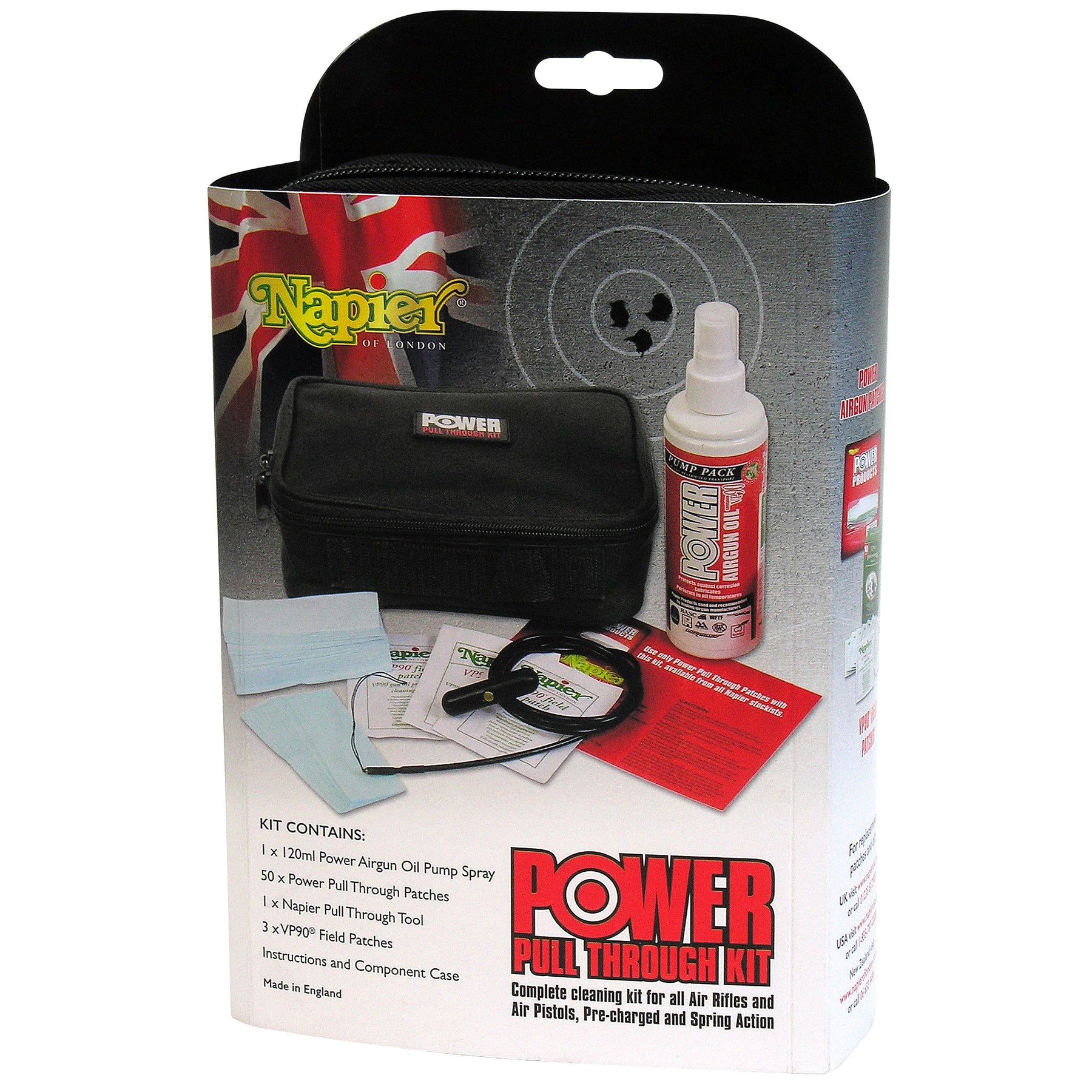 Napier Power Pull Through Kit | Air rifle cleaning kit – Napier-uk