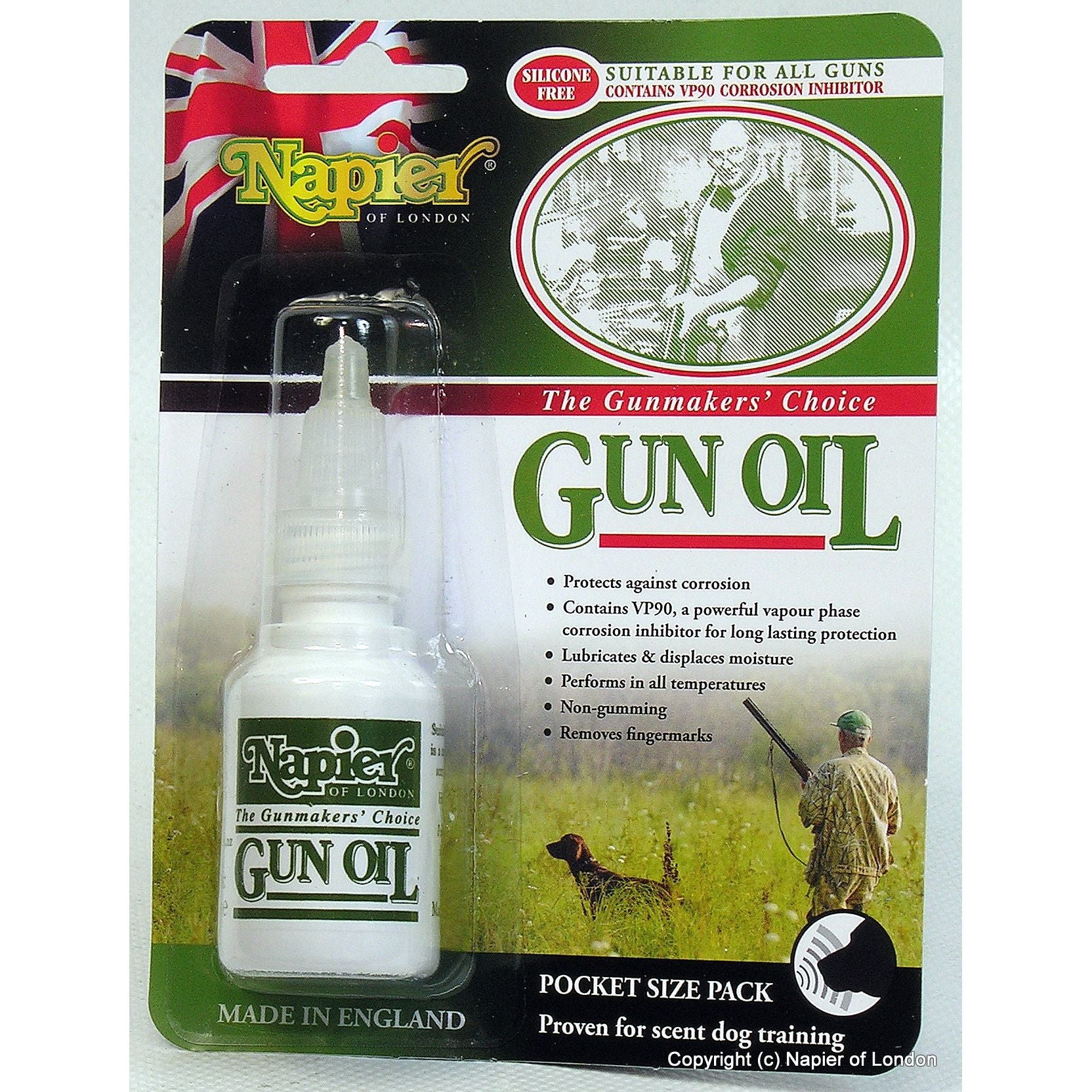 Gun Oil 300ml Aerosol or 125ml Dropper Bottle | Napier UK – Napier-uk